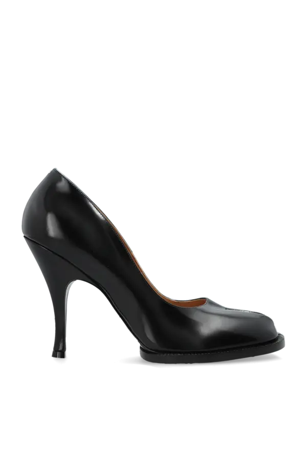 MAISON MARGIELA Heeled Shoes With 'tabi' Cut-out - Black