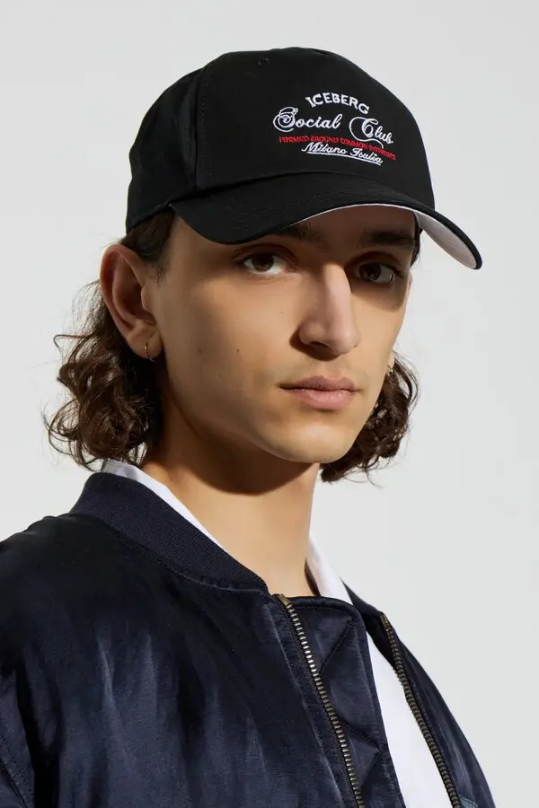 Iceberg Baseball Cap - Black