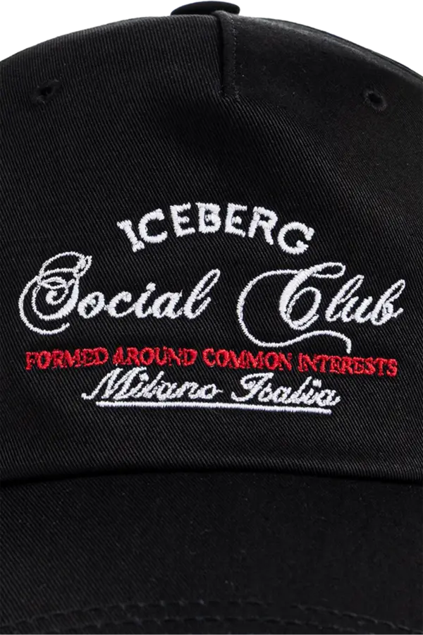 Iceberg Baseball Cap - Black