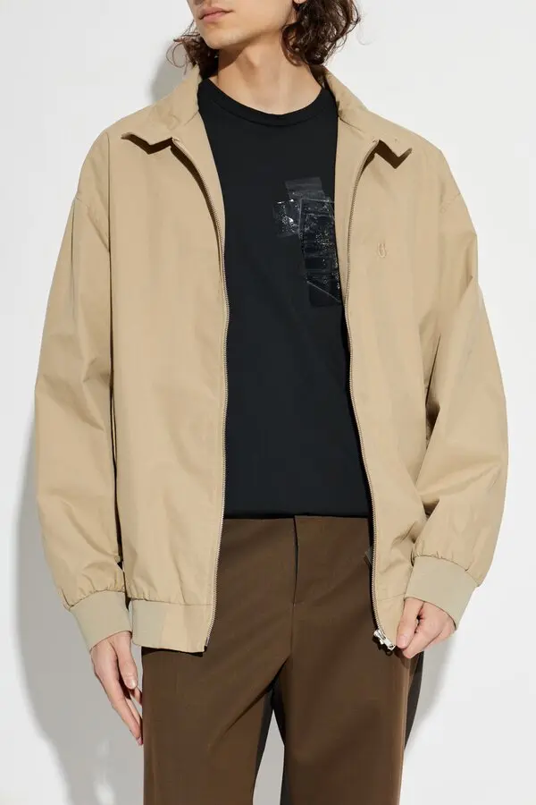 MAISON MARGIELA Jacket With A Stand-up Collar - Beige