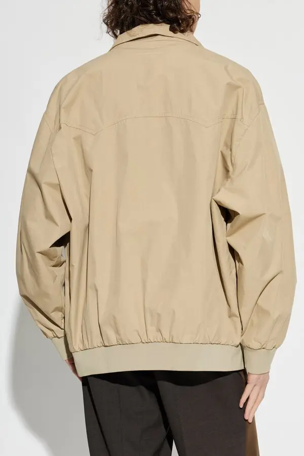 MAISON MARGIELA Jacket With A Stand-up Collar - Beige