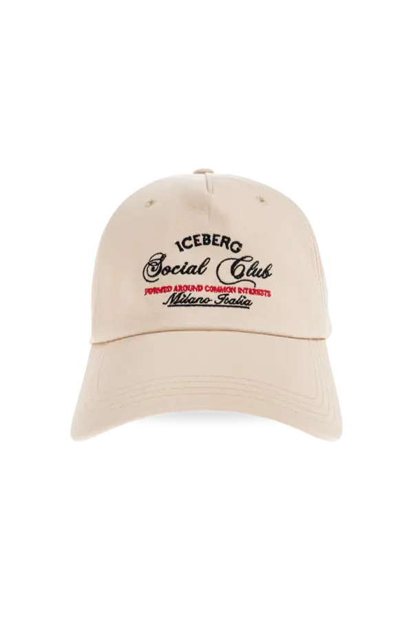 Iceberg Cap With Visor - Beige