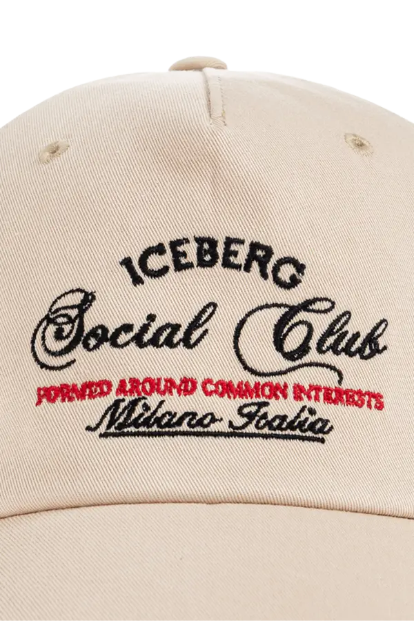 Iceberg Cap With Visor - Beige