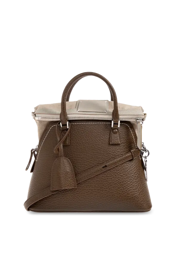 MAISON MARGIELA 5ac Classique Mini Handbag - Brown