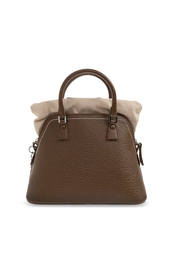 MAISON MARGIELA 5ac Classique Mini Handbag - Brown