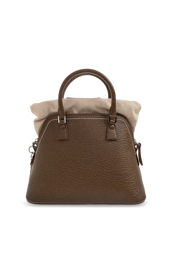 MAISON MARGIELA 5ac Classique Mini Handbag - Brown