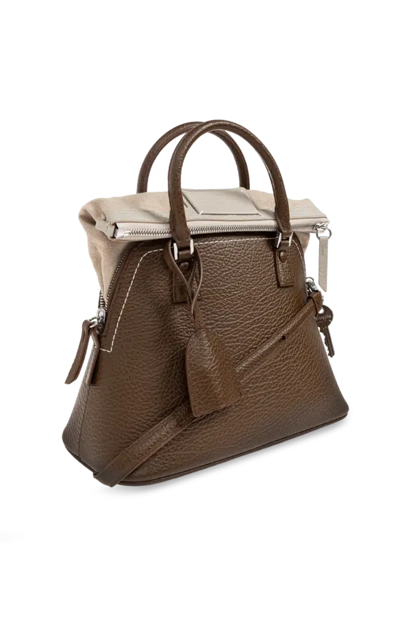 MAISON MARGIELA 5ac Classique Mini Handbag - Brown