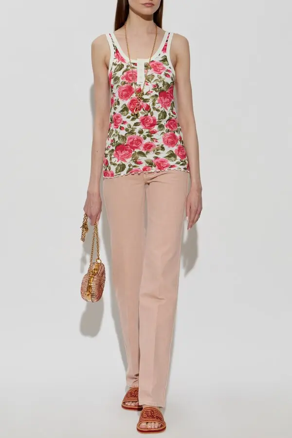 Chloé Sand Slides - Beige