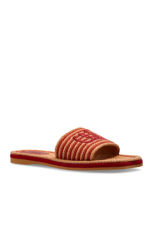 Chloé Sand Slides - Beige