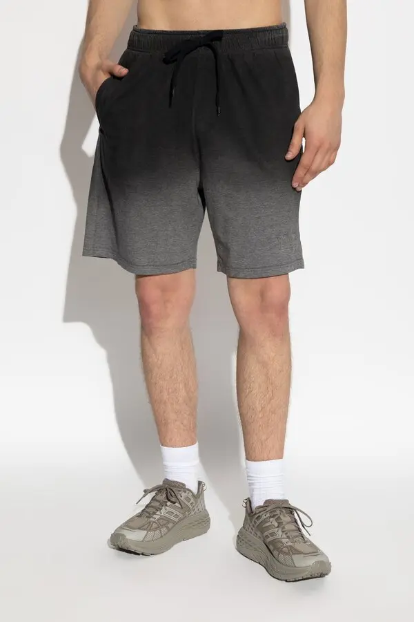 Moschino Cotton Knee Length Shorts - Grey