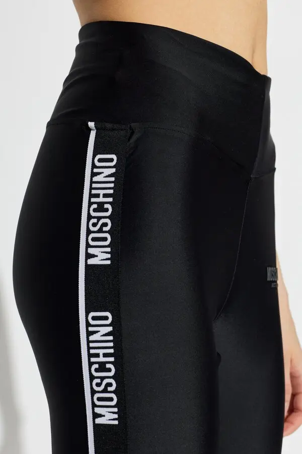 Moschino Print High-waisted Leggings