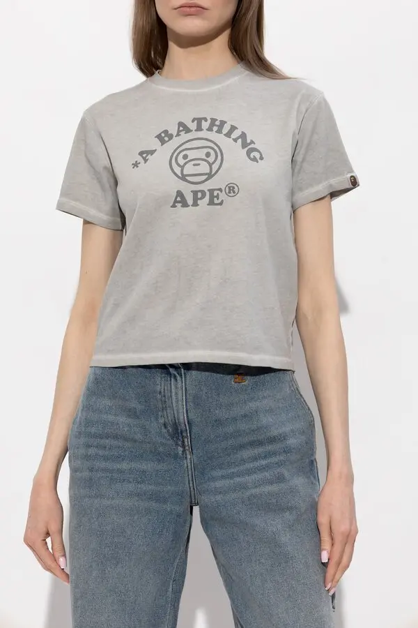 A BATHING APE Logo T-shirt