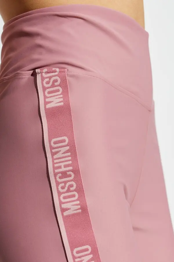 Moschino Short Leggings With Logo