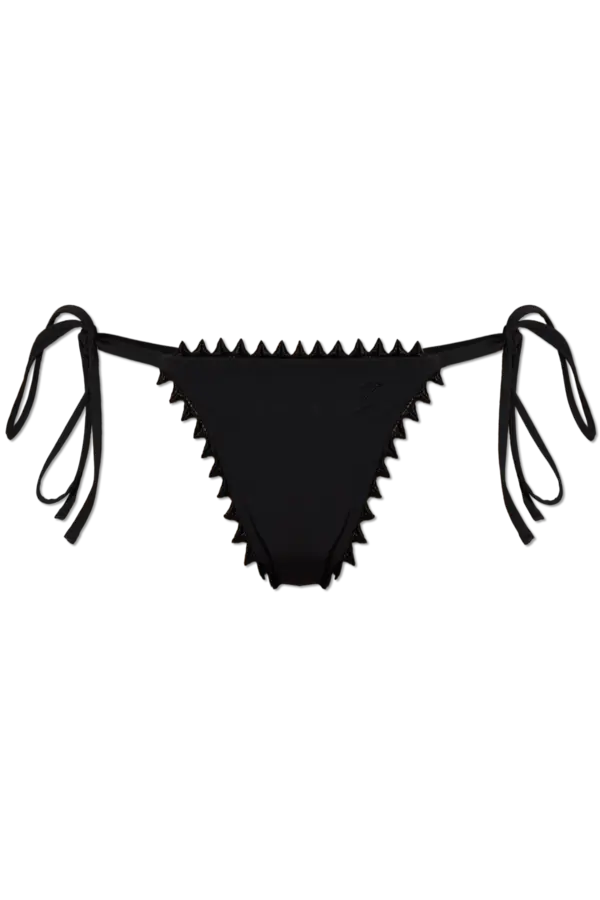 Jacquemus Picot Bikini Bottom - Black