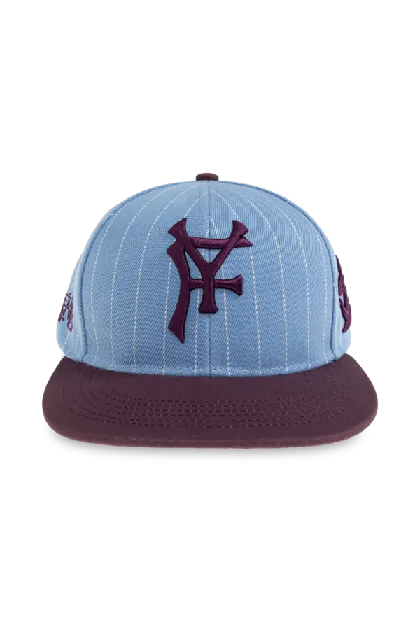 PDF Baseball Cap With Embroidered Details - Blue