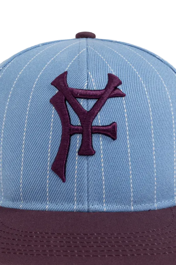 PDF Baseball Cap With Embroidered Details - Blue