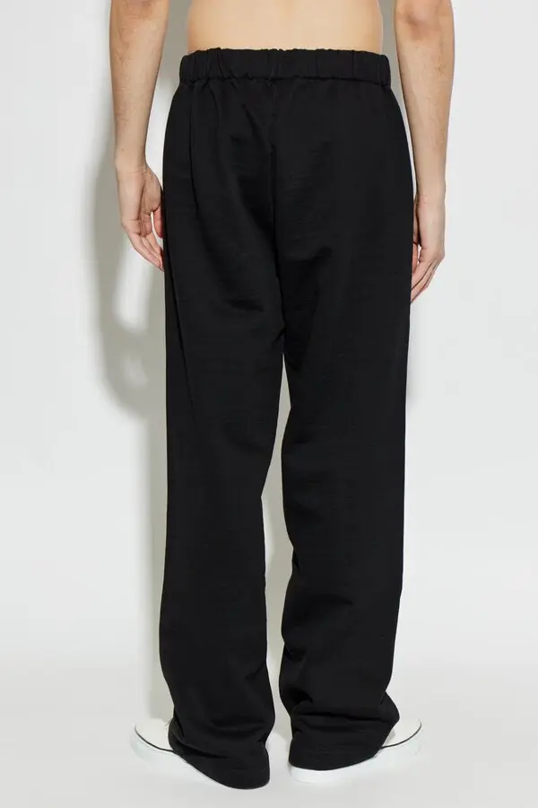 Jacquemus Sweatpants With Embroidered Logo