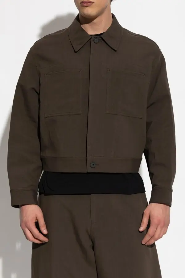 Studio Nicholson Piper' Jacket - Brown