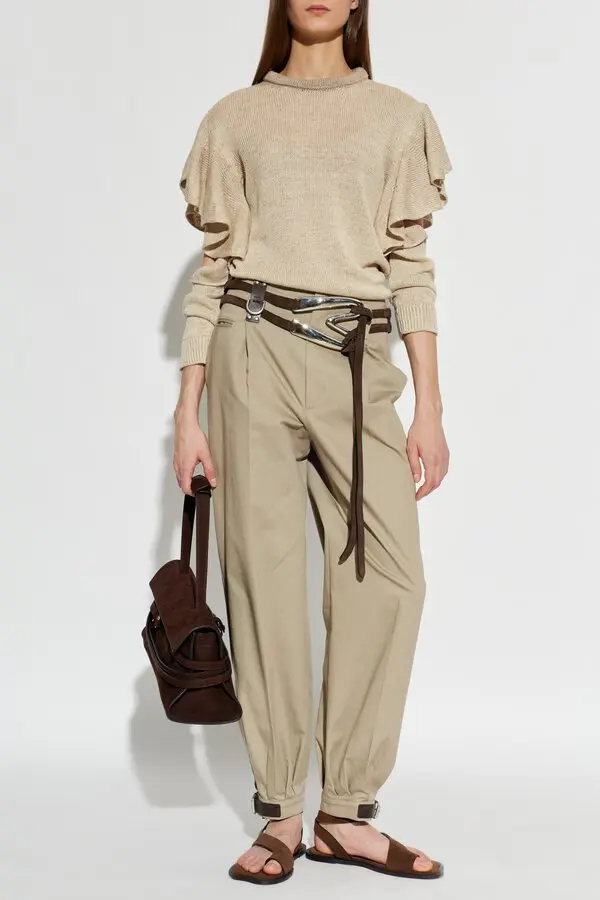 Moschino Linen Sweater - Beige