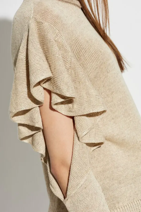 Moschino Linen Sweater - Beige