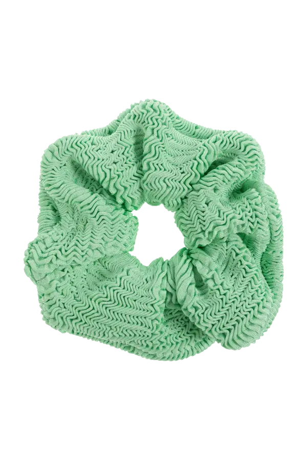 PARAMIDONNA Textured Hair Scrunchie - Green