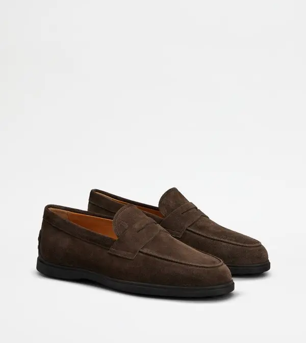 TOD'S Suede Loafers