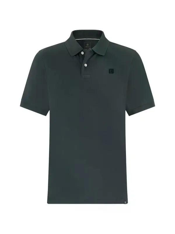 Boggi Milano Logo-detail Polo Shirt - Green
