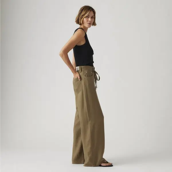 LEVI'S Xl Baggy Straight Linen Blend Pants