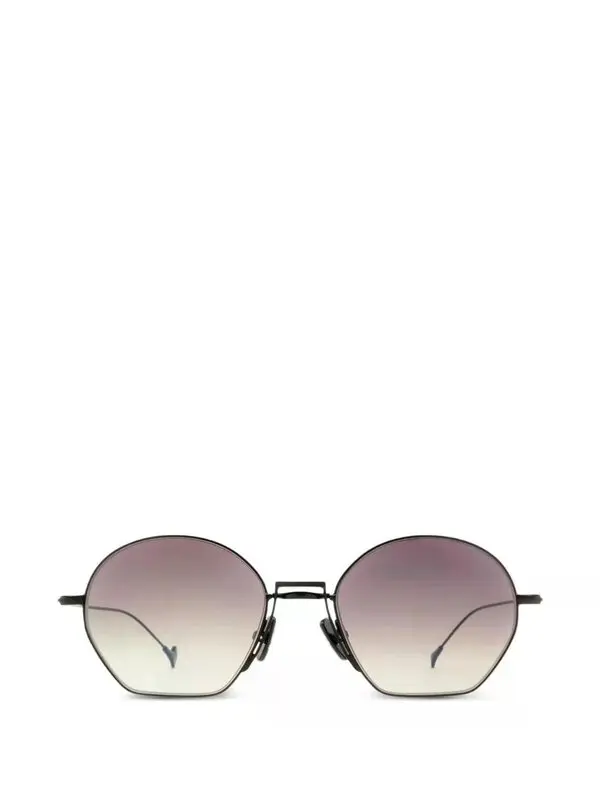 EYEPETIZER Royale Round-frame Sunglasses - Black