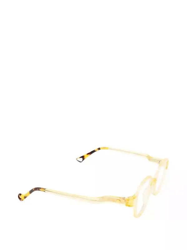 EYEPETIZER Ventura Round-frame Glasses - Neutrals