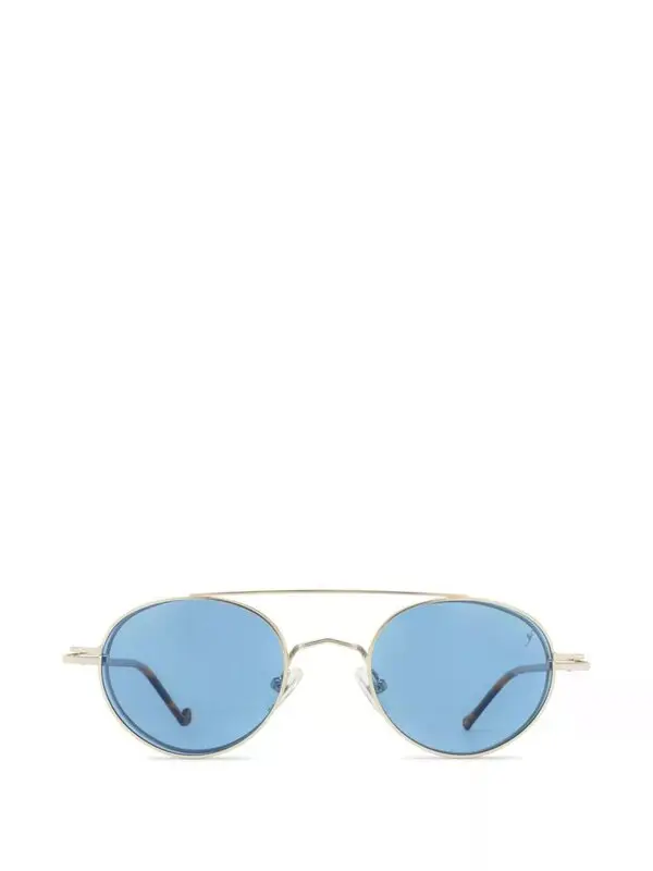 EYEPETIZER Chatham Clip-on Round-frame Glasses - Silver