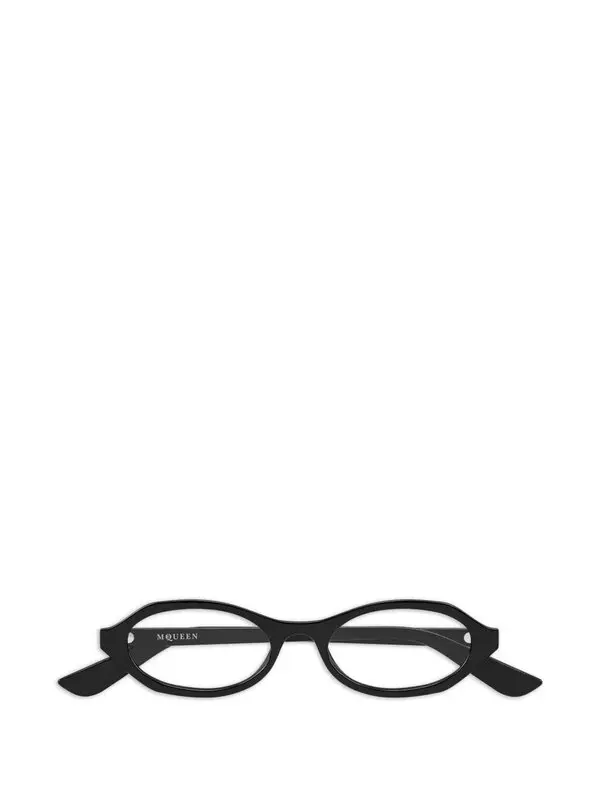 Alexander McQueen Oval-frame Glasses