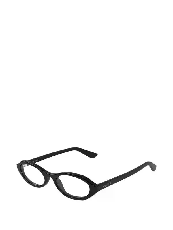 Alexander McQueen Oval-frame Glasses