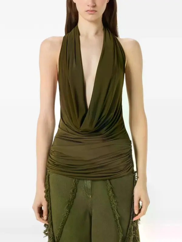 Blumarine Draped Top