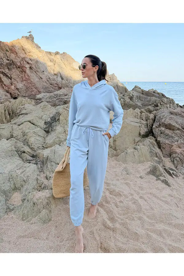 Splendid Laguna Lounge Terry Jogger - Natural