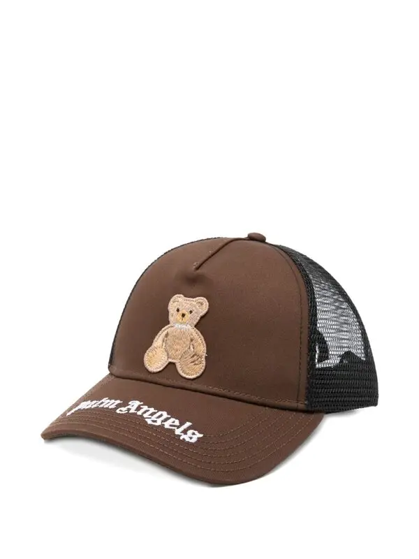 Palm Angels Bear Baseball Cap - Brown