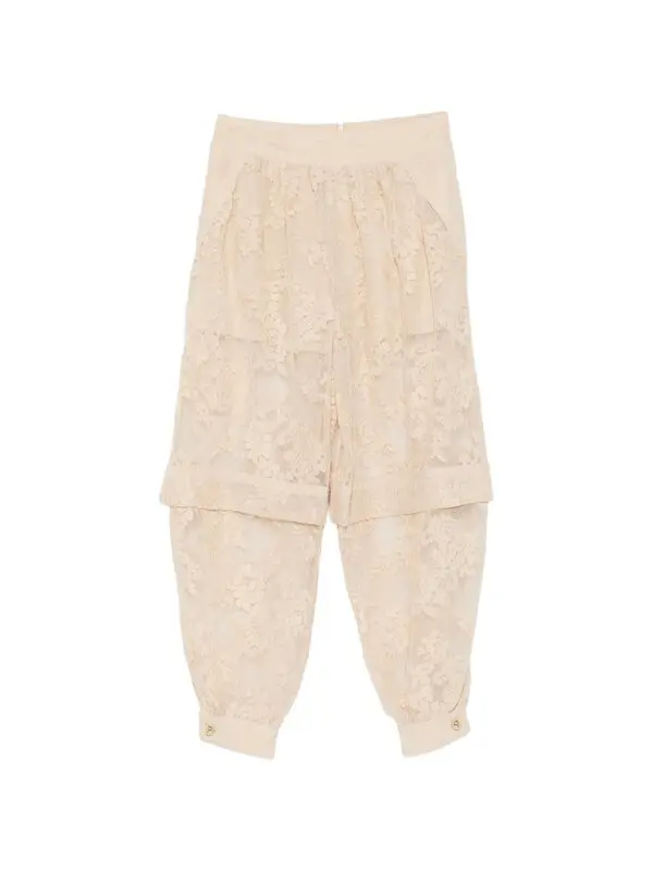 Zimmermann Luna Harem Trousers - White