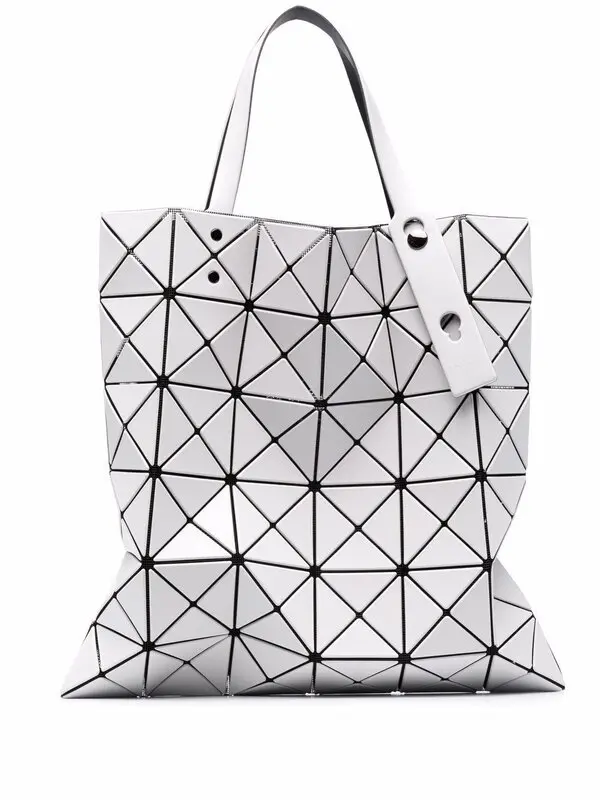 BAOBAO ISSEY MIYAKE Lucent Matte Shopper - Grey