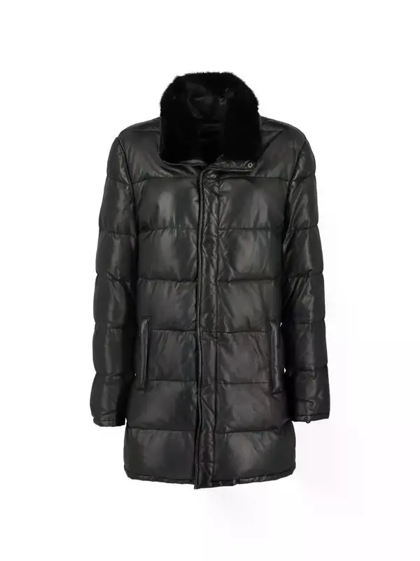 Vintage Padded Fur Coat
