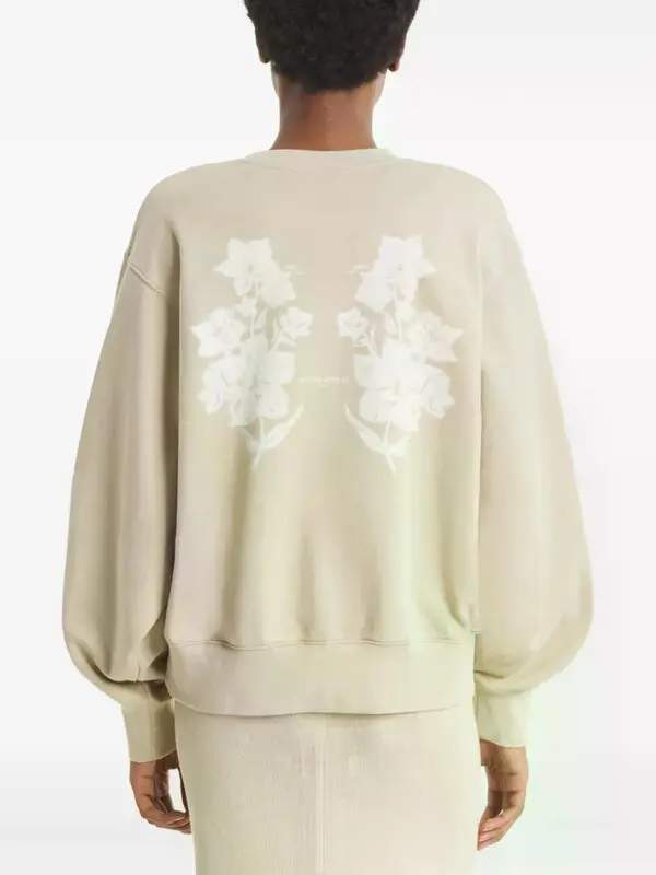 Maison Kitsuné Floral-print Sweatshirt