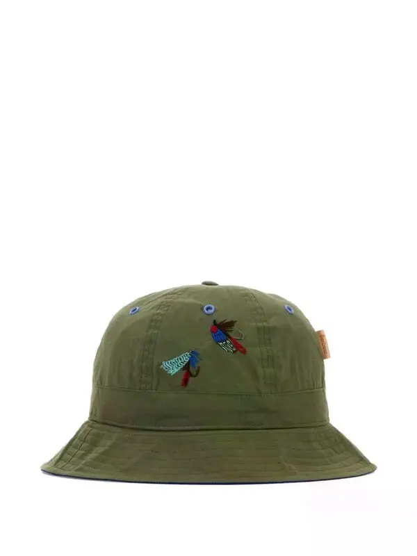 Paul Smith Embroidered Panel Bucket Hat - Green