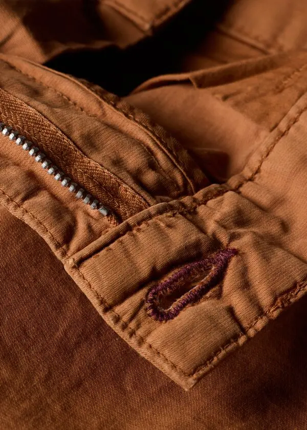 Paul Smith Cotton-linen Cargo Shorts - Red