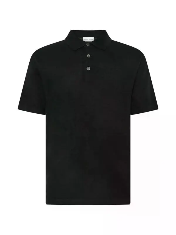 EMERSON RENALDI Button Short-sleeve Polo Shirt