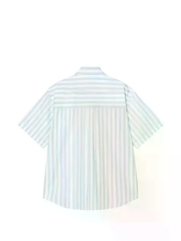 Carhartt Work In Progress S/s Royce Striped Pocket Shirt - Blue