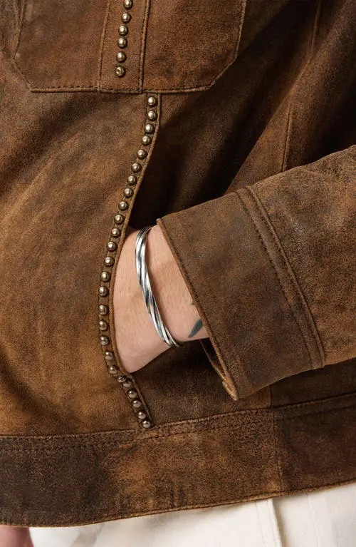 John Varvatos Carson Studded Suede Jacket