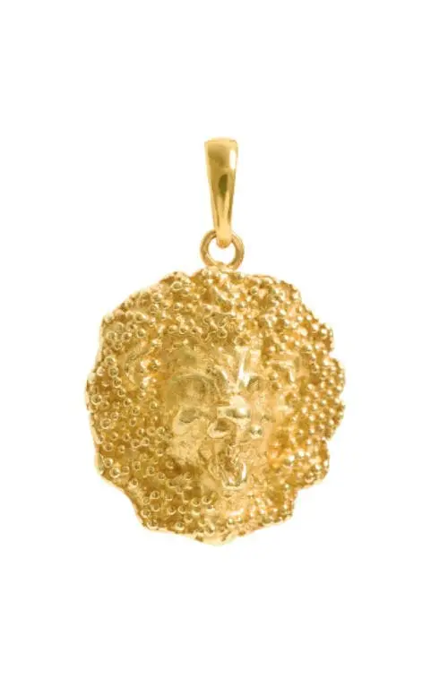 FREYA ROSE Lion Pendant - Gold