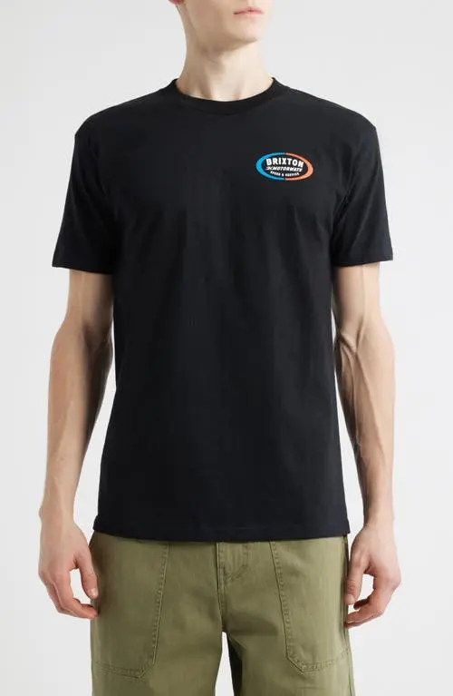 Brixton Rhett Cotton Graphic T-shirt