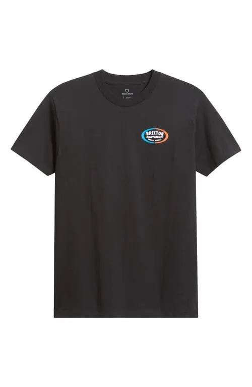 Brixton Rhett Cotton Graphic T-shirt