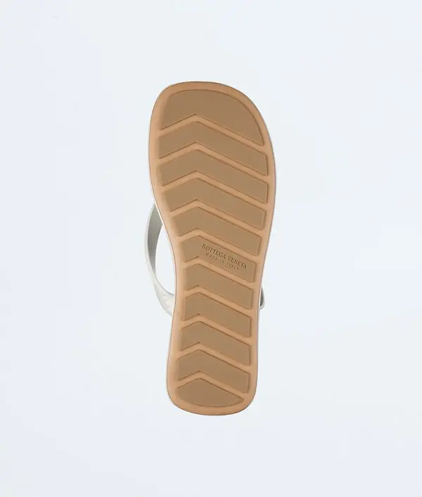 Bottega Veneta Sampieri Thong - Alabaster