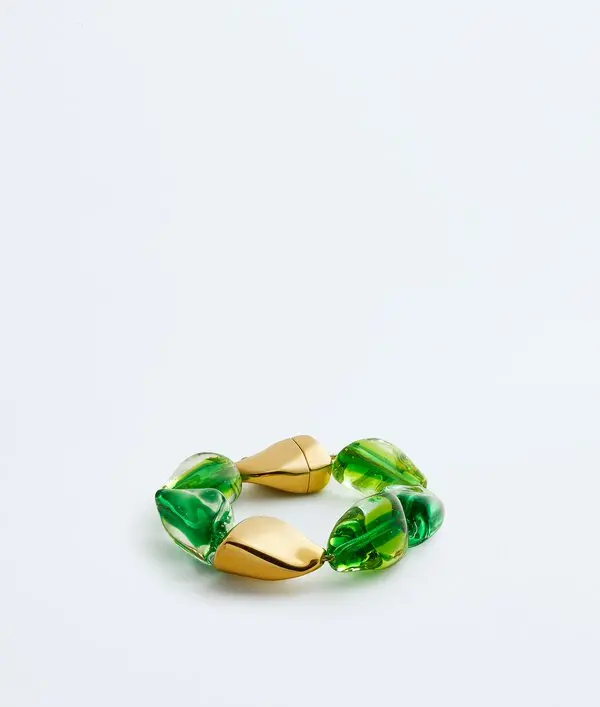 Bottega Veneta Prisma Bracelet - Grass Green